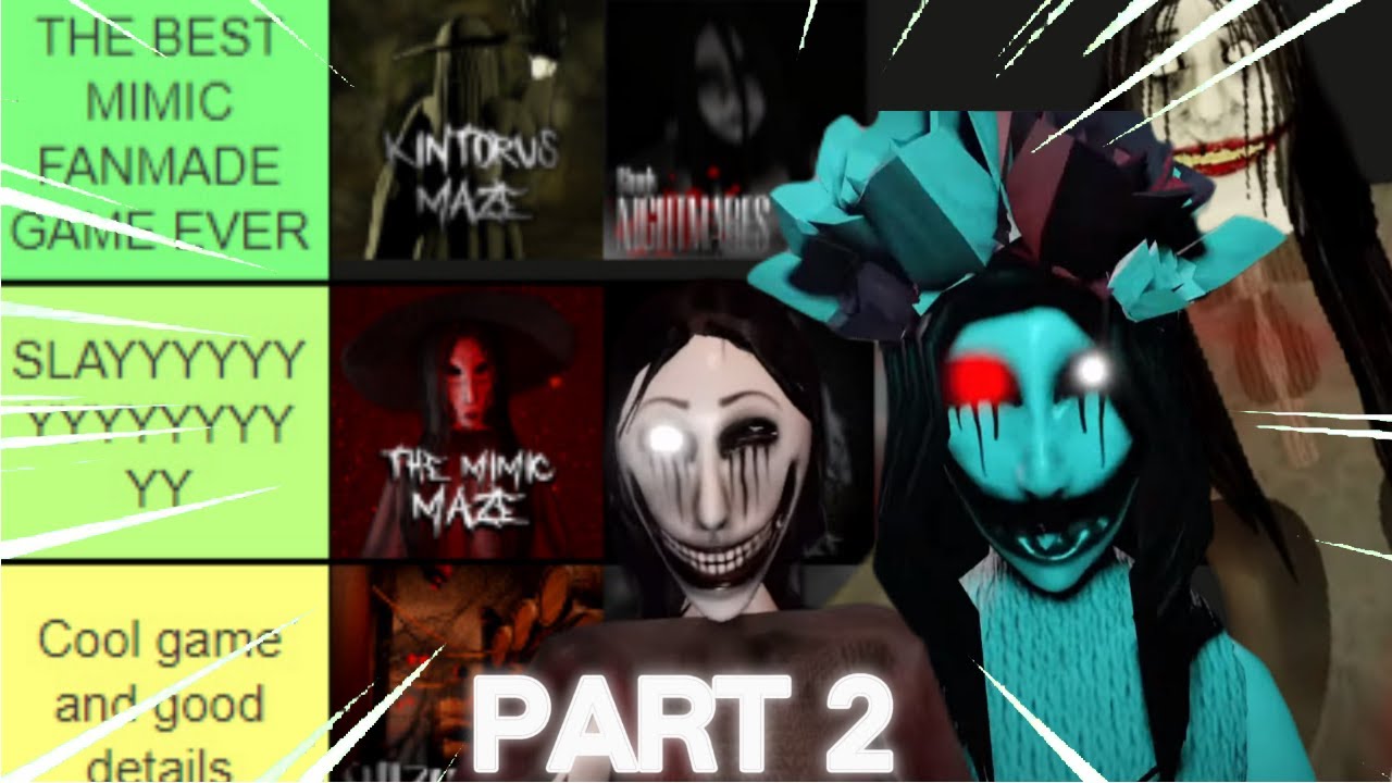 RANKING The Mimic FANMADE Games Part 2 - YouTube