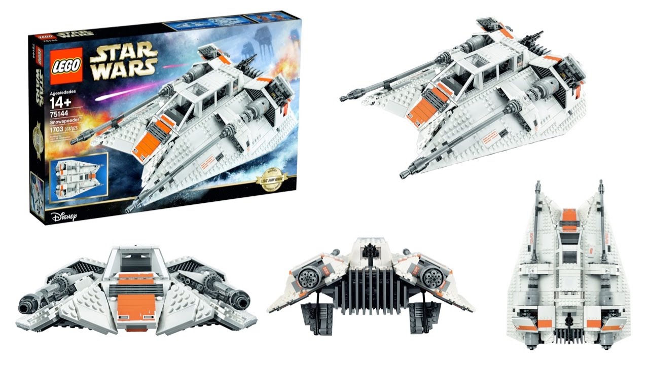 Lego Star Wars 2017 Spring Set Analysis - UCS Snowspeeder - YouTube