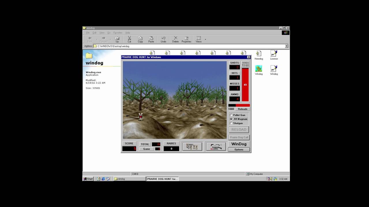 Prairie dog hunt for Windows - YouTube