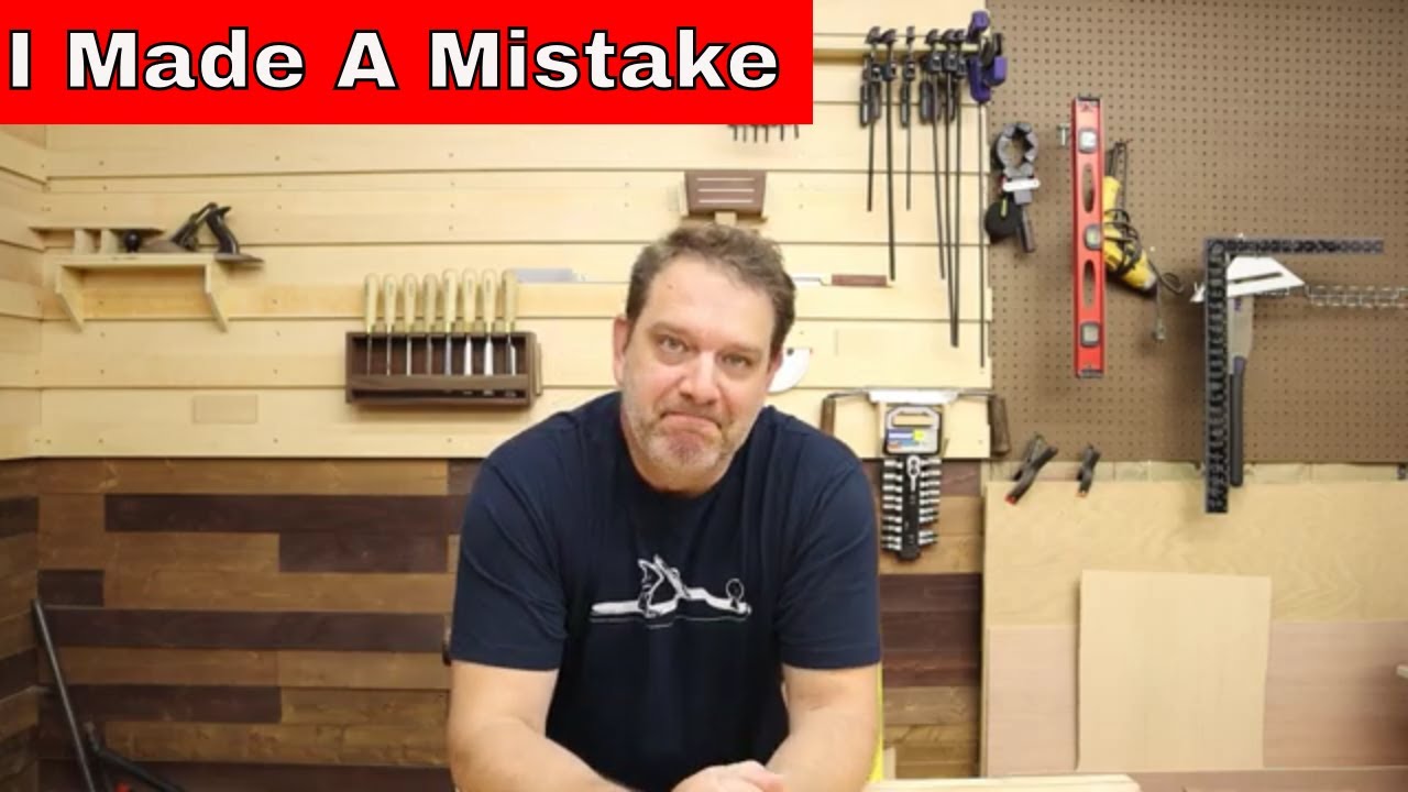 I Made A Mistake Building My Crosscut Sled | 5 Cut Method Explained Again For Your Table saw ...