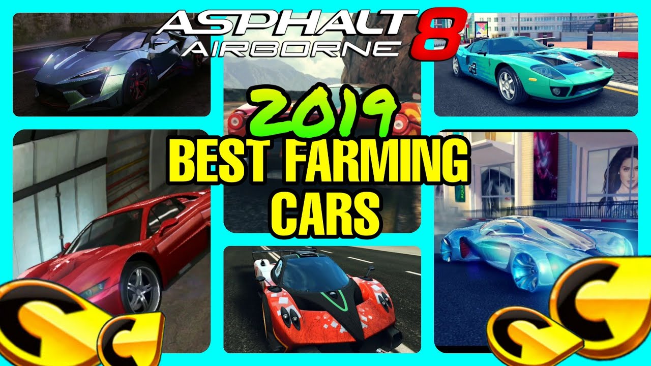 Asphalt 8 Best Farming Cars (Outdated: Its not possible to farm in ...