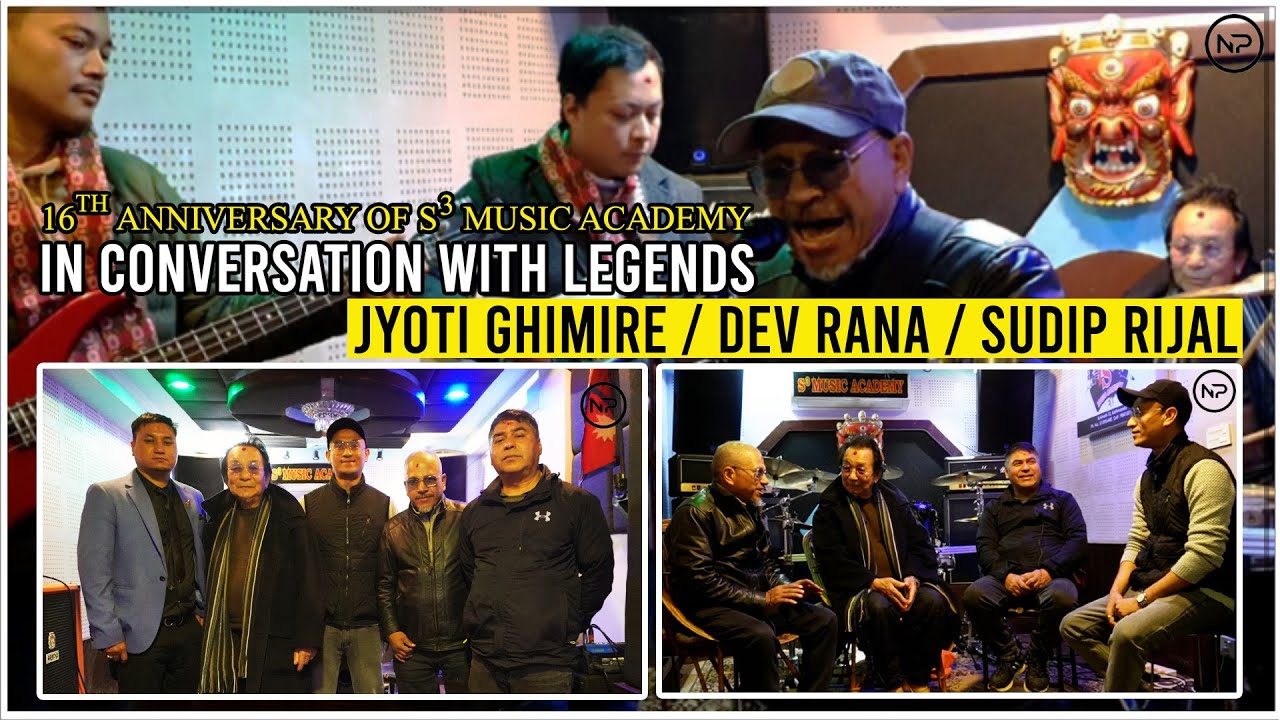 In conversation with Legends l Jyoti Ghimire l Dev Rana l Sudip Rijal l Singer l Musician l ...