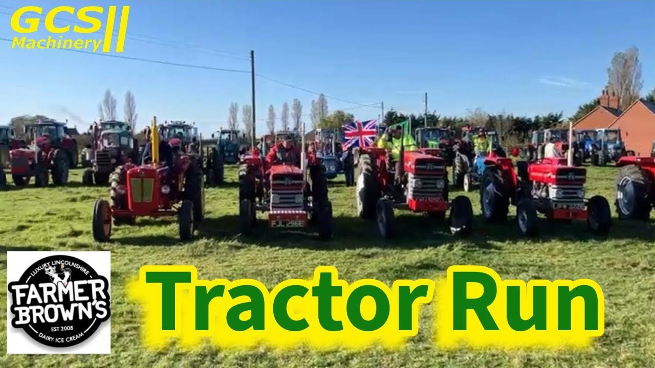 Farmer Browns Tractor Run 27th October 2024 - What a turn out!! - YouTube