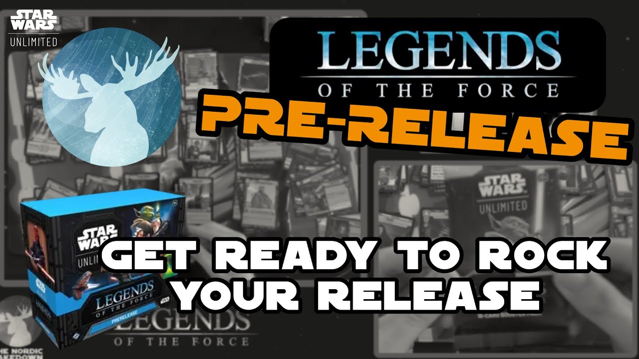 Legends of the Force Pre-Release prep - SWU Sealed deckbuild - YouTube