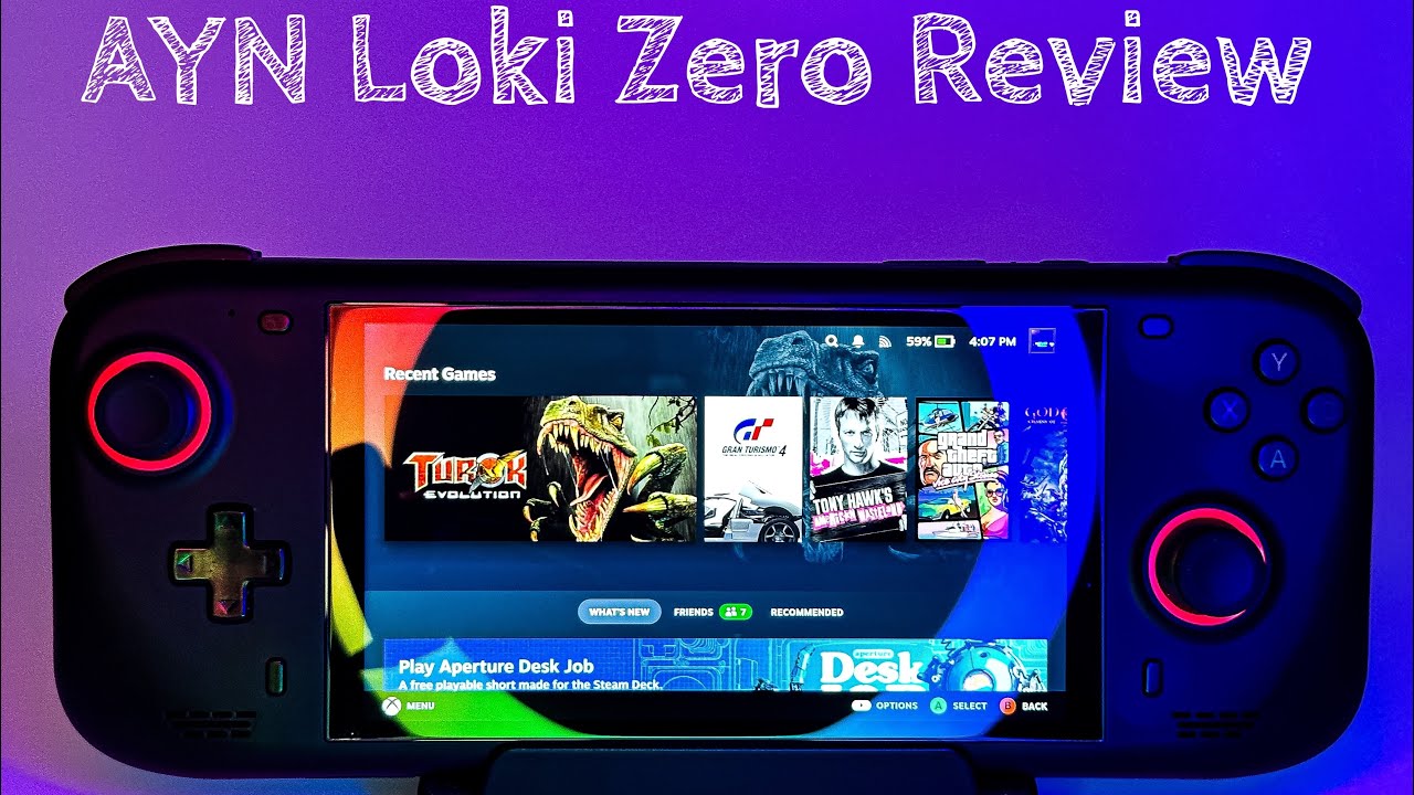 AYN Loki Zero Review (ChimeraOS) - YouTube