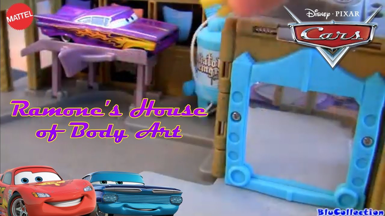 2006 Disney*Pixar's Cars Ramone's House of Body Art playset (Classic ...