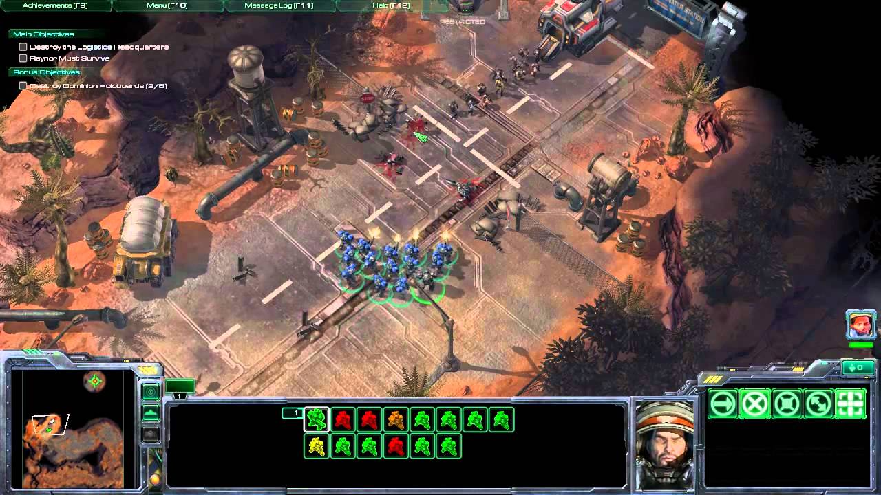 Starcraft 2 Campaign, Episode 1, Liberation Day - YouTube