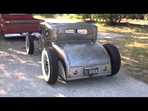 1929 Model A Hot Rod Caddy Powered Dreddybear - YouTube