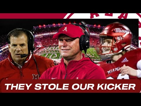 Miami (Ohio) HC Accuse Alabama of Illegally Recruiting Transfer Kicker ...