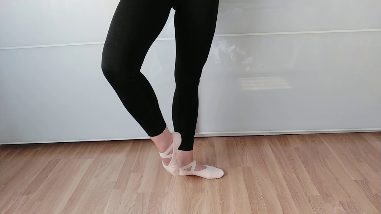 Cou-de-pied devant, cou-de-pied derrière y sur le cou-de-pied - YouTube