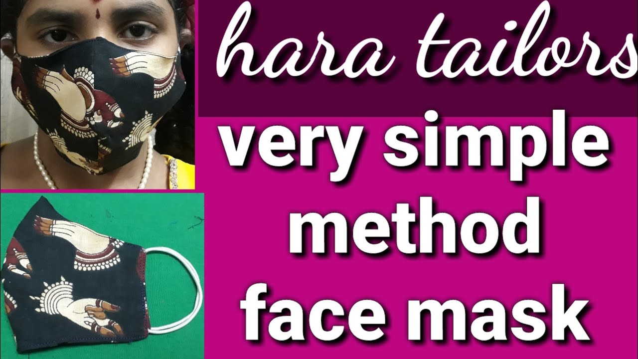 Very simple method face mask - YouTube