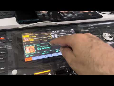Korg PA5x Factory restore (set yüklemeden önce hafıza silme )