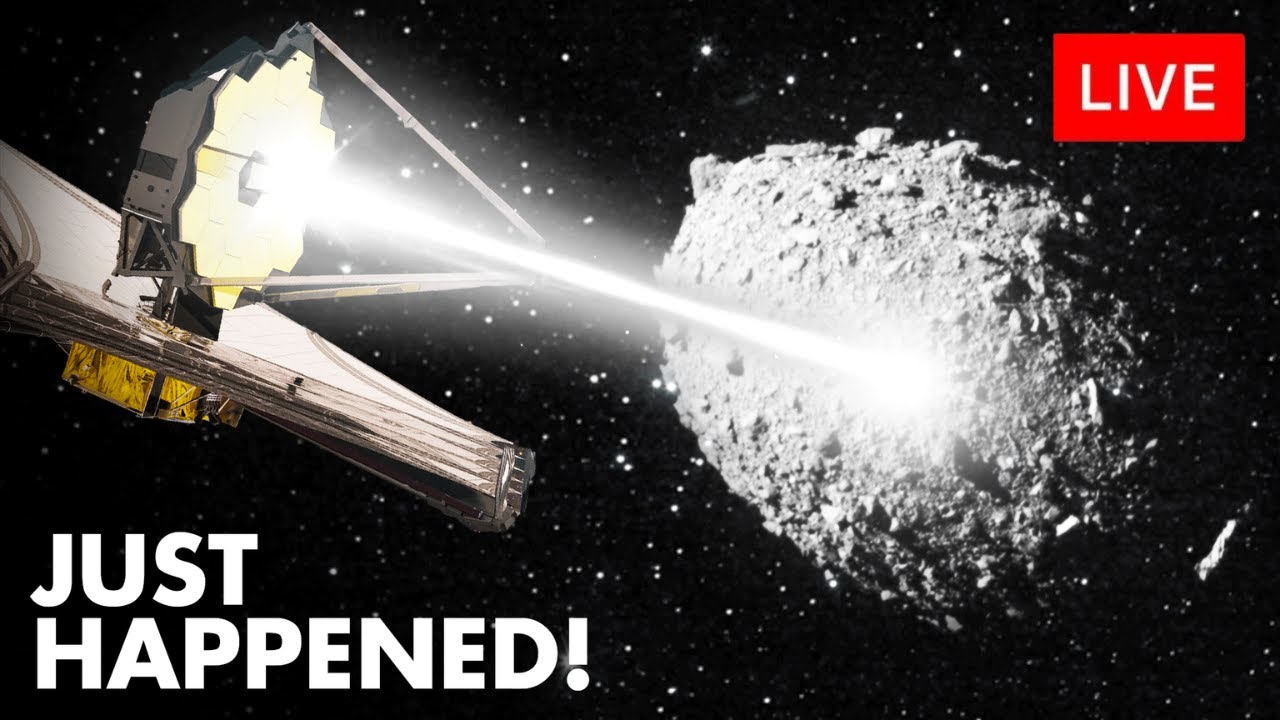James Webb Finally Released Live Footage Of Dart Crash Into Asteroid ...