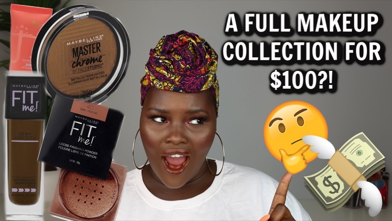 HOW TO START YOUR MAKEUP COLLECTION WITH $100| BUILD A MAKEUP ...
