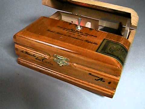 Moody most useless machine / useless box/ultimate machine/cigar box ...