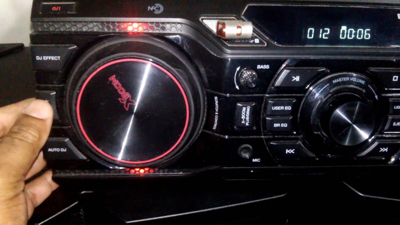 Mini System lg cm 9750 , simplesmente show. - YouTube