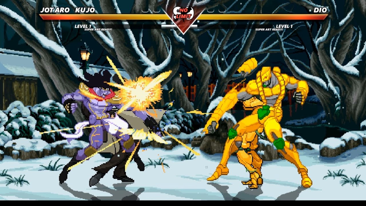 JOTARO KUJO vs DIO BRANDO - The most epic fight ever made! - YouTube
