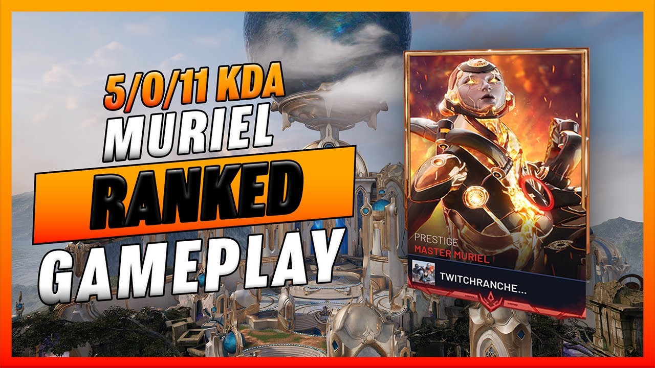 Muriel Support Ranked - Predecessor Gameplay - YouTube