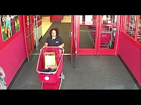 CCTV FOOTAGE - Woman Pretends to be Target Employee to Steal $40,000 ...