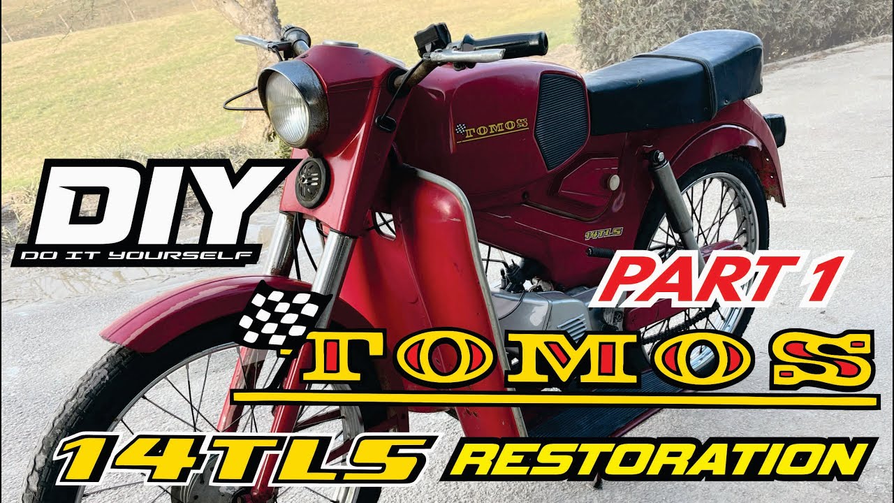Tomos 14TLS Restoration Video Part 1/4: The Teardown - YouTube