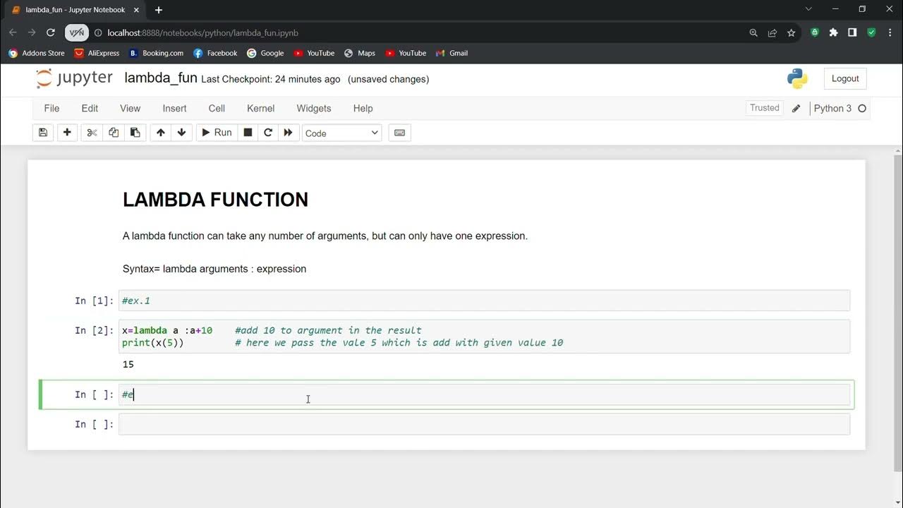 Lambda Function Python Lambda Function Python Lambda Functions Explained Youtube