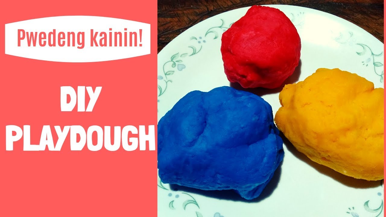 DIY Edible Playdough - Easy to Make - YouTube