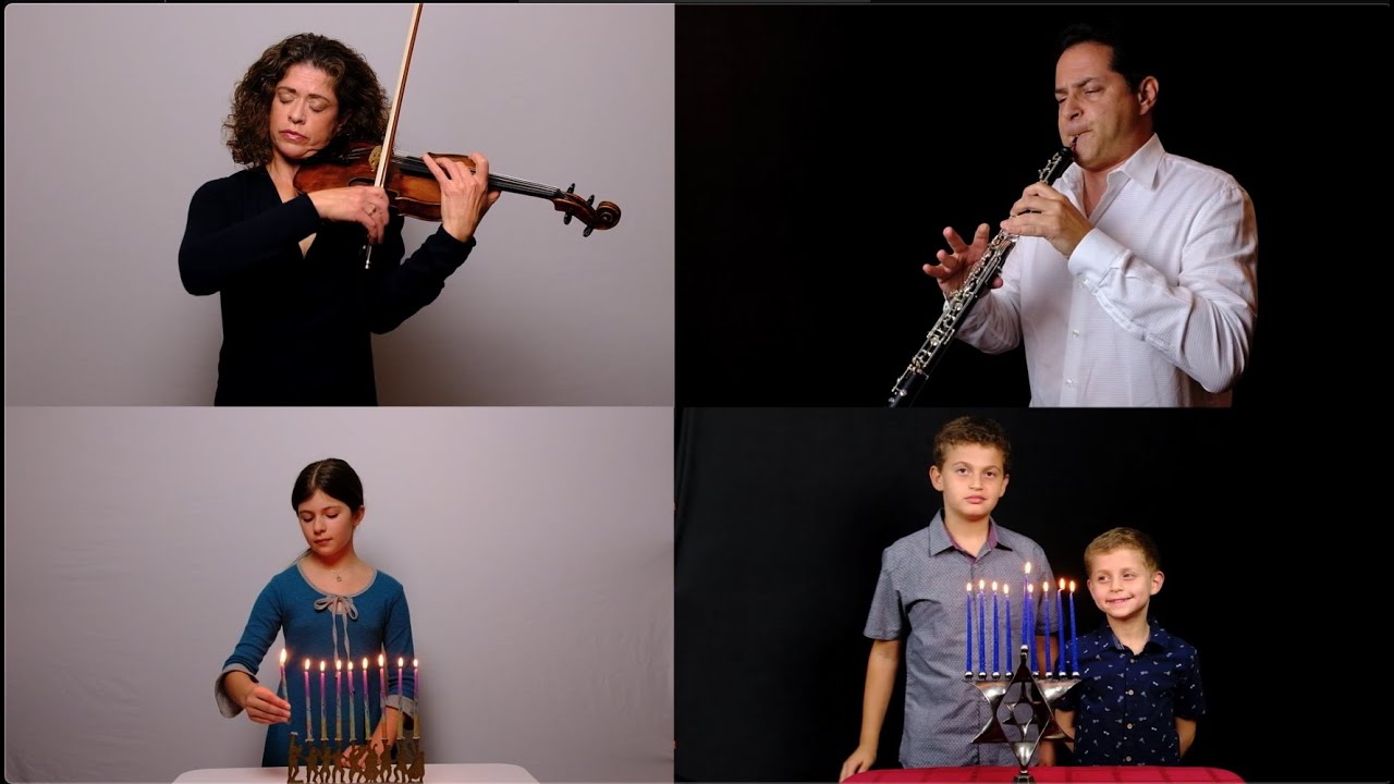 "Bashana haba-a" from our families to all of yours, Happy Hanukkah ...