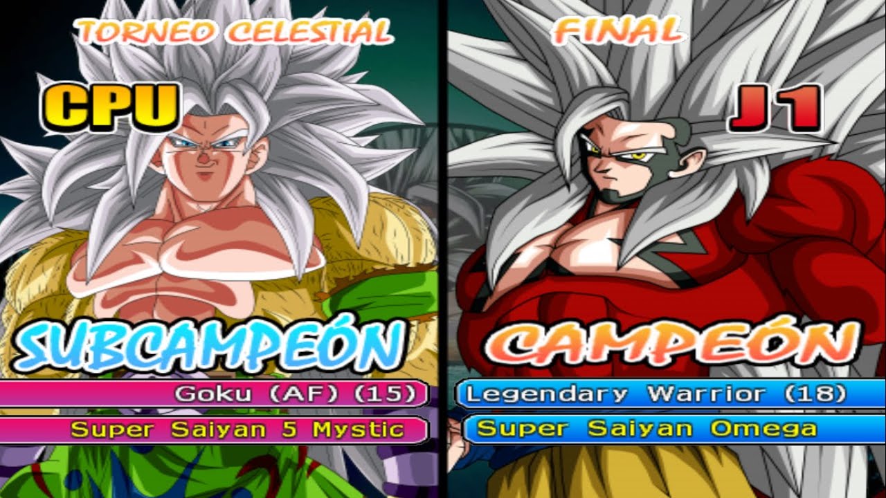 LEGENDARY WARRIOR SSJ OMEGA EN TORNEO CELESTIAL ANIME WAR VS AF ...