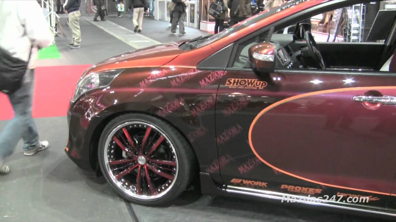 Custom Painted MAZIORA Mazda MPV | Mazdas247 - YouTube