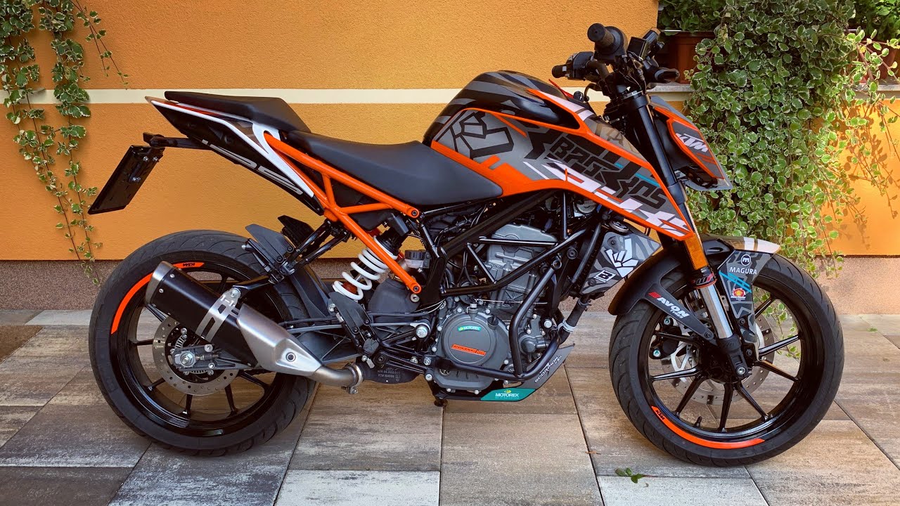 KTM Duke 125 2020 - YouTube