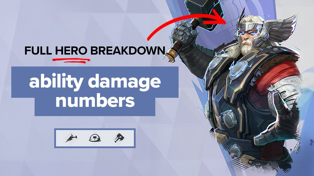 THOR by the numbers - Full hero guide - YouTube
