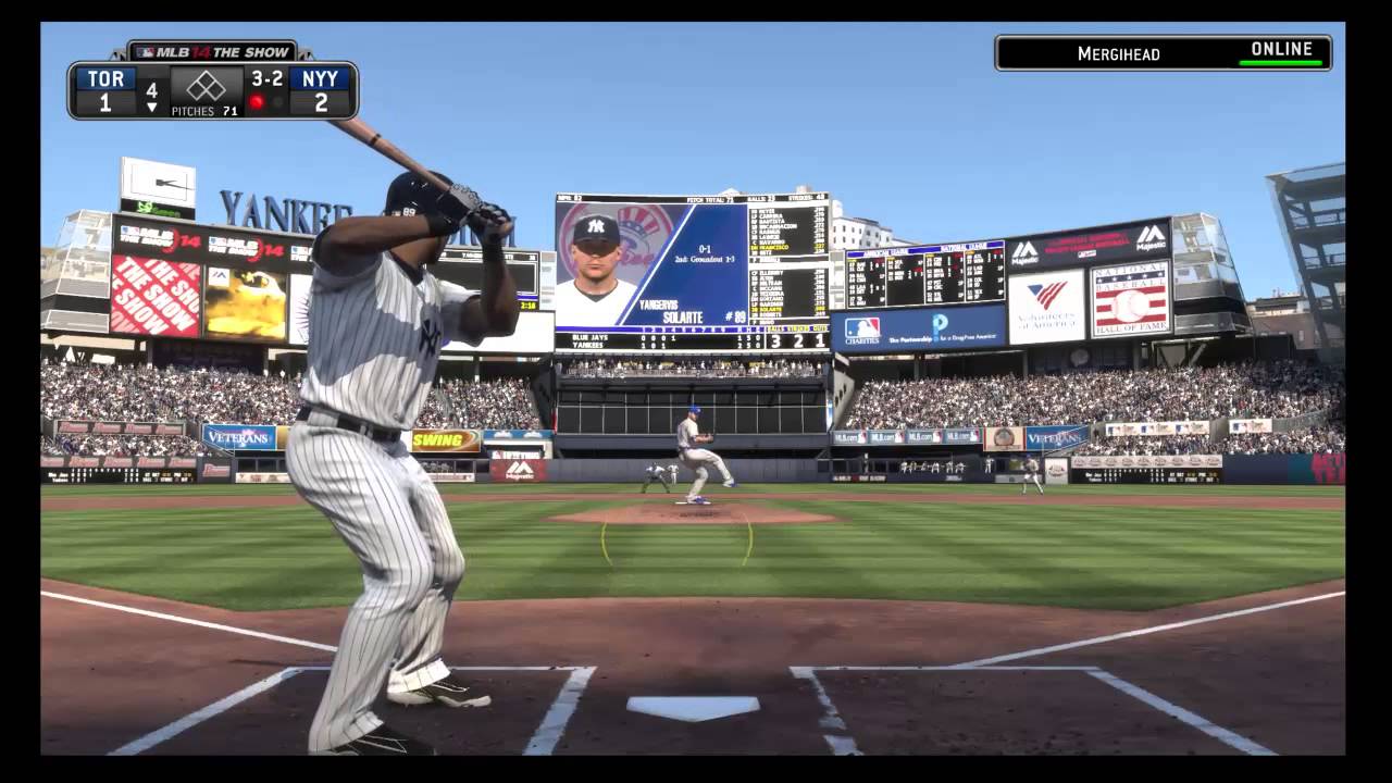 MLB 14 The Show, Blue Jays @ Yankees - YouTube
