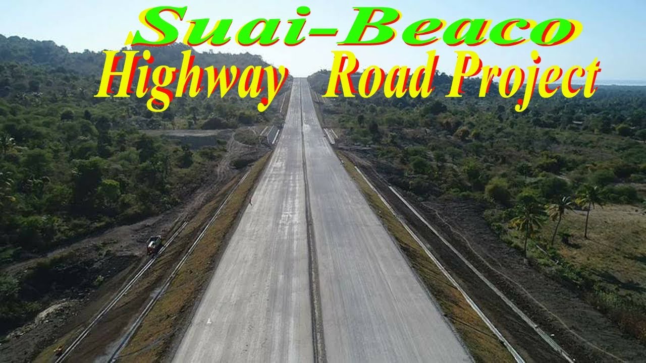 Konstruksaun ba Jalan Toll Suai Beaco - YouTube