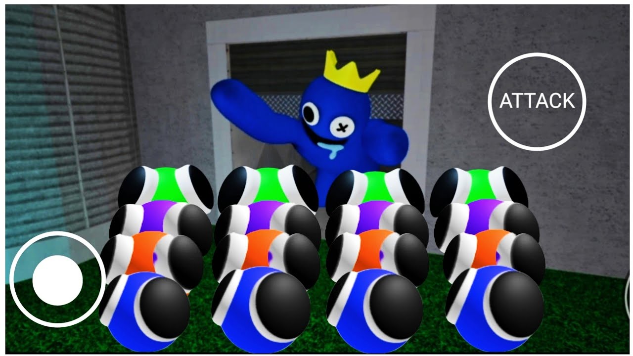 Playing as Blue, Orange, purple and Green Lookies in Rainbow Friends ...