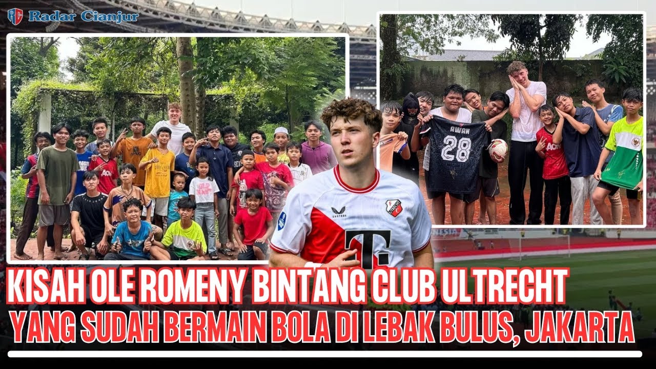 Kisah Ole Romeny Bintang Club Ultrecht Bermain di Indonesia | Main di ...