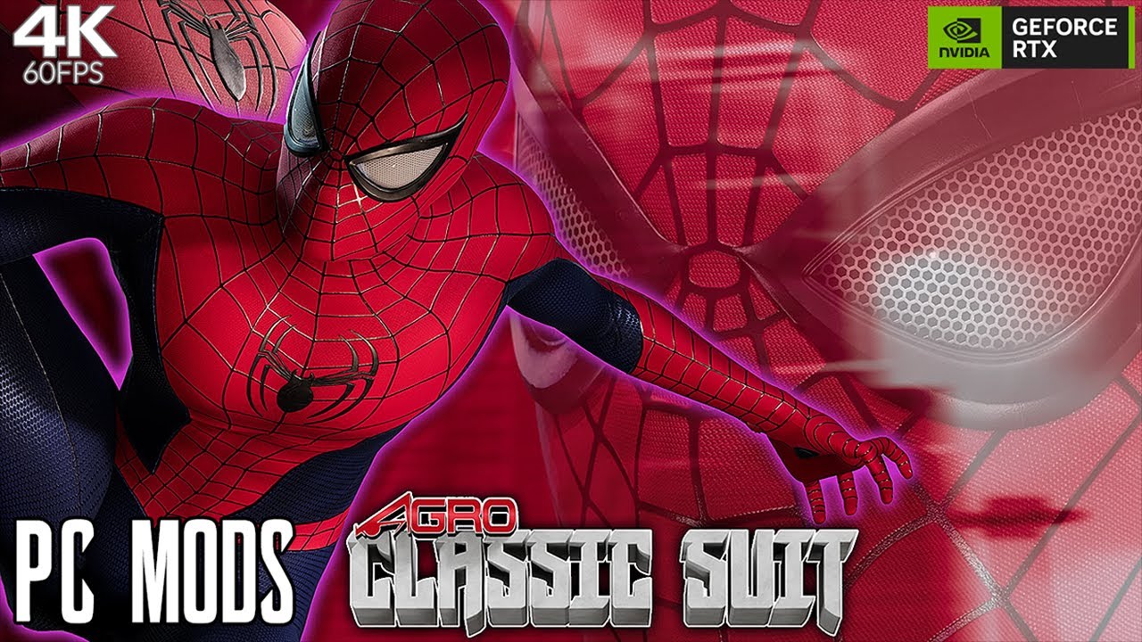 Marvel's Spider-Man Remastered PC - Agro's Classic Suit | MOD SHOWCASE ...
