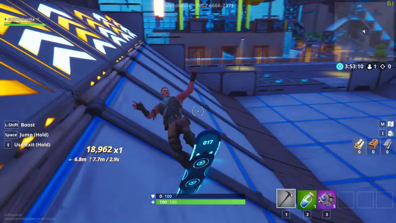 Driftin' Dolphins Skate Park By DolphinDom - Custom Island - Fortnite Creative Mode - YouTube