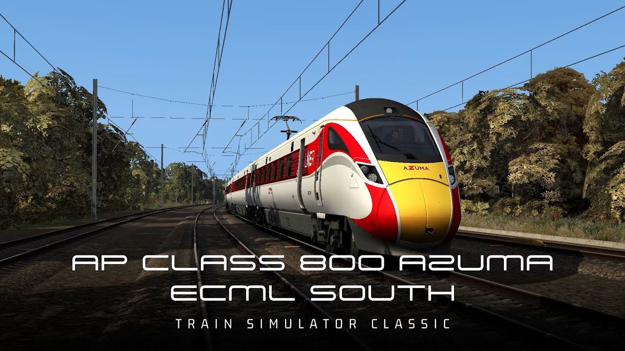AP Class 800 - ECML South Train Simulator Classic - YouTube