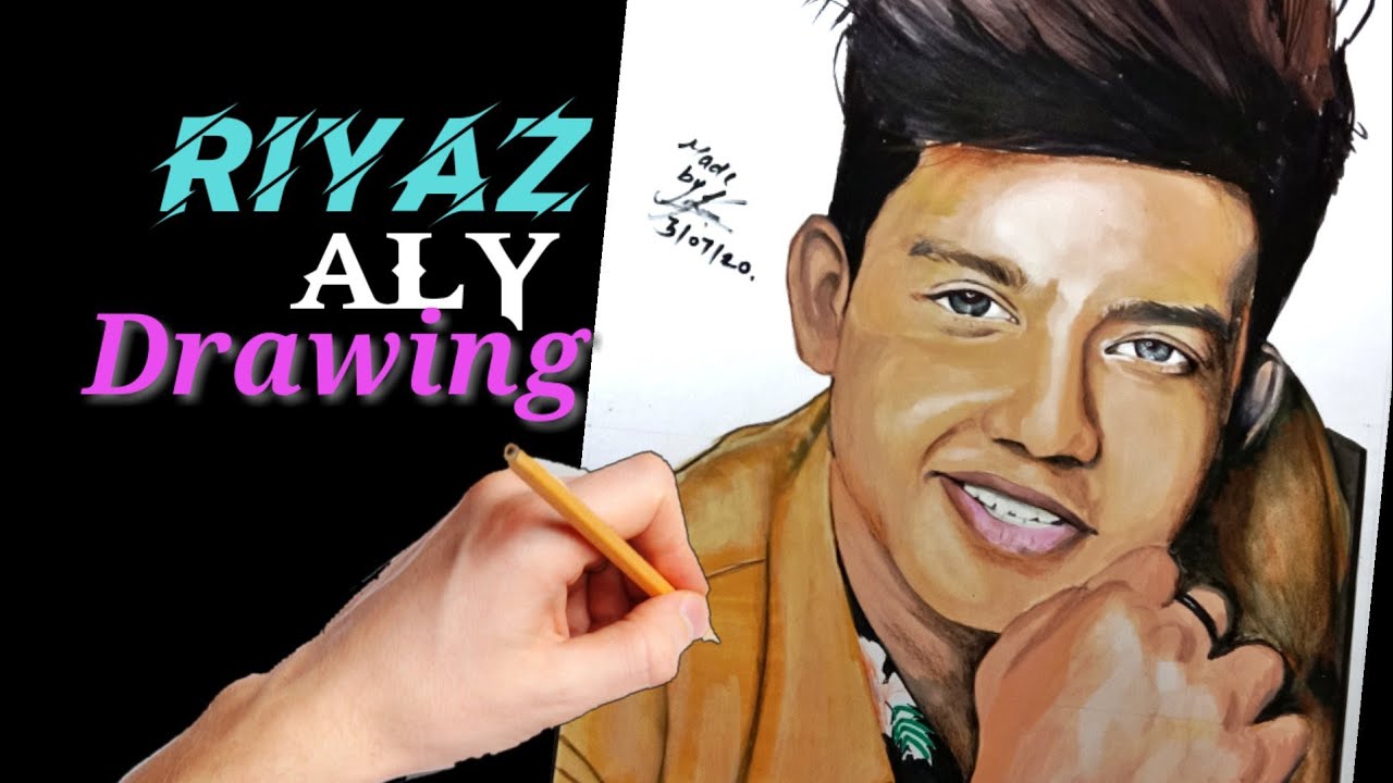 how to draw Riyaz Aly -Drawing - YouTube