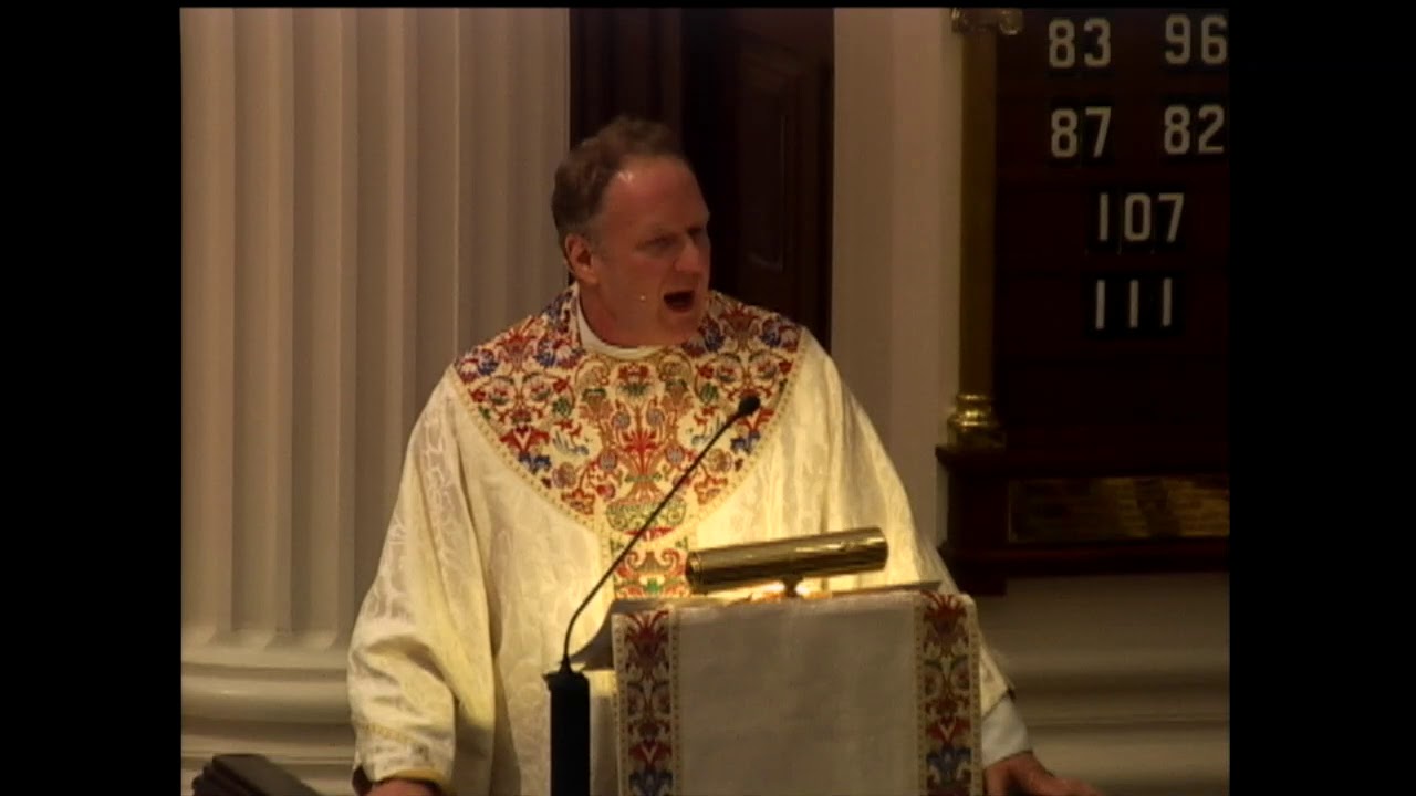 The Rev. Dr. John McCard preached on Christmas Eve 2019 - YouTube