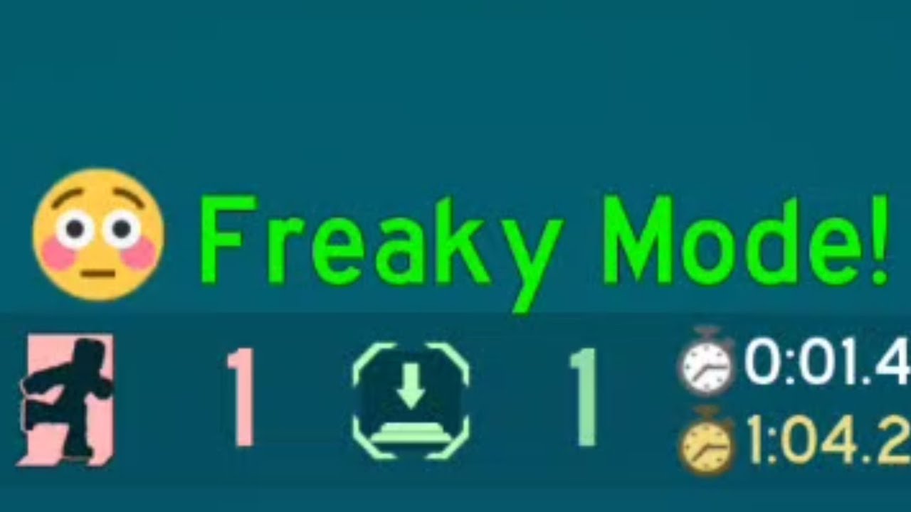 Flood Escape 2 NEW Map Event: FREAKY MODE! 😳😳😳 - YouTube