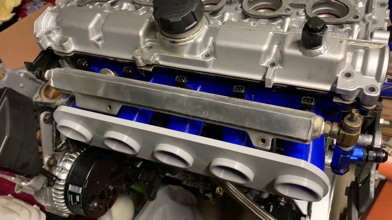 Progress on Intake Manifold and Dry Sump System - YouTube