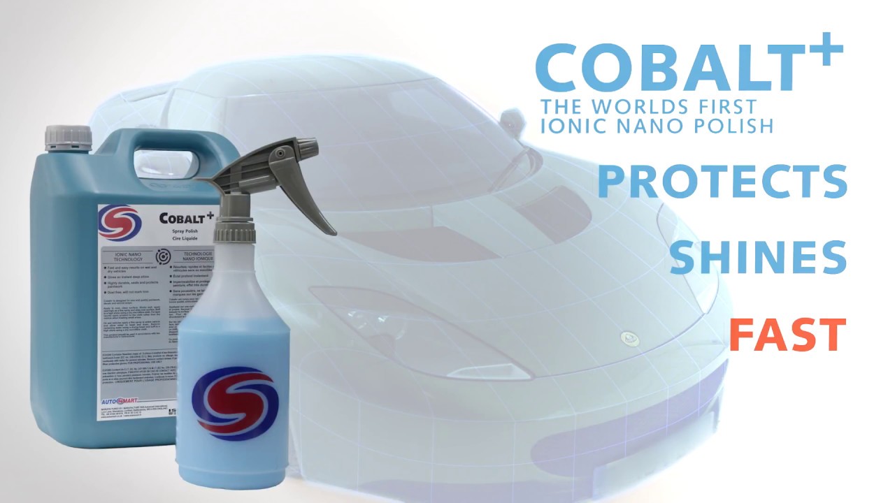COBALT+ - Ionic Nano Spray Polish from Autosmart International. - YouTube