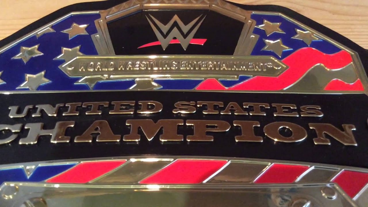 WWE U.S Chapionship winner belt part 1 - YouTube