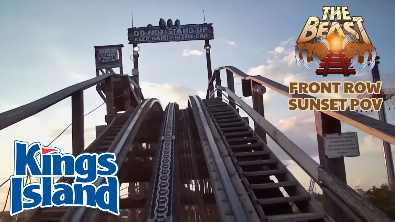The Beast Front Row Sunset POV - Kings Island - YouTube