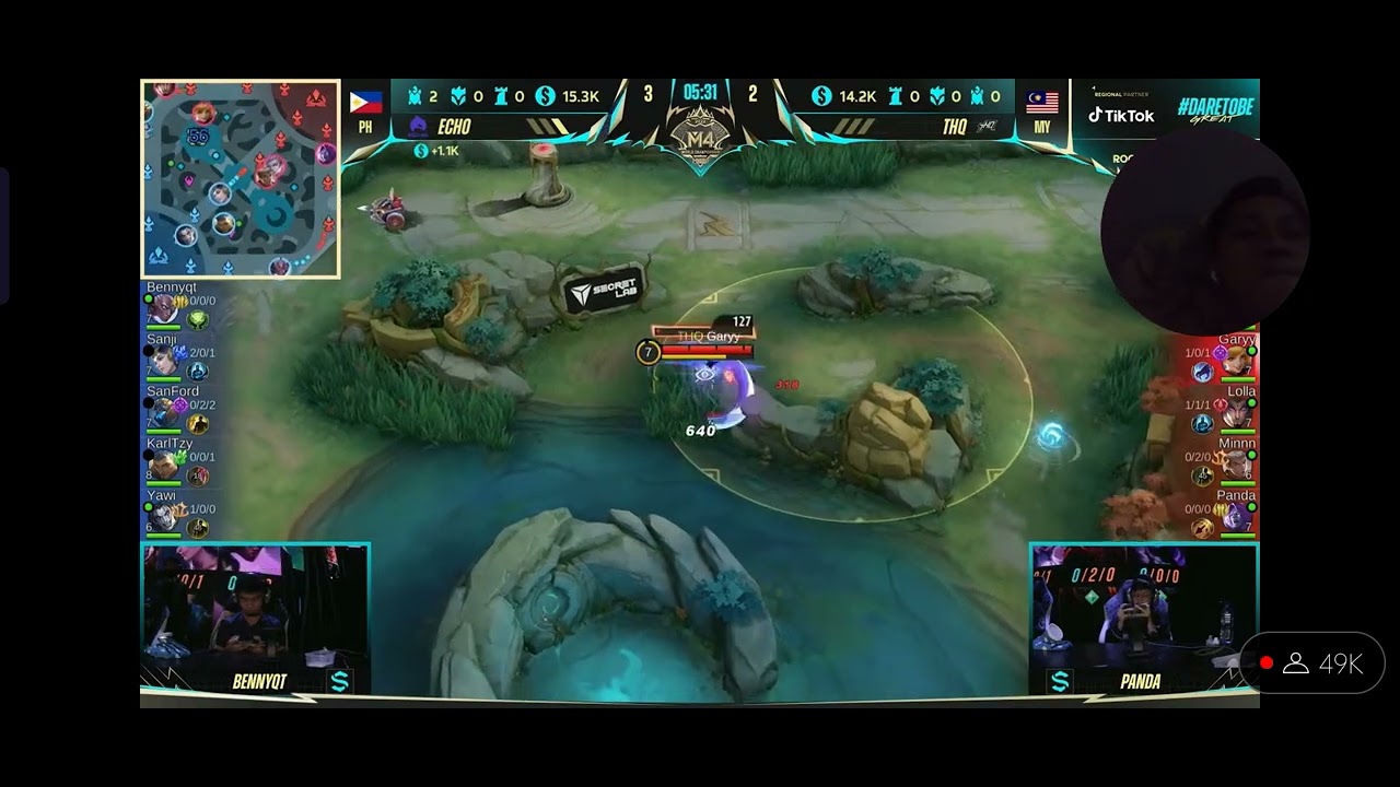 GAME 2 ECHO VS THQ KNOCKOUT DAY 1 M4 CHAMPION #M4 #mllb #fyp - YouTube