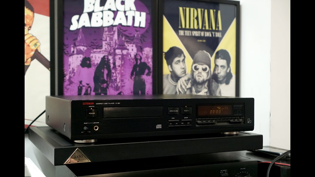 Luxman D-351 CD Player - YouTube