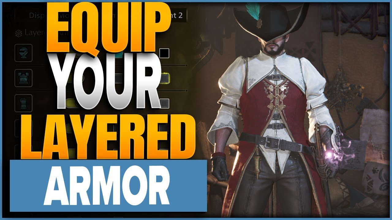 How To Equip Layer Armored In Monster Hunter Wilds - YouTube