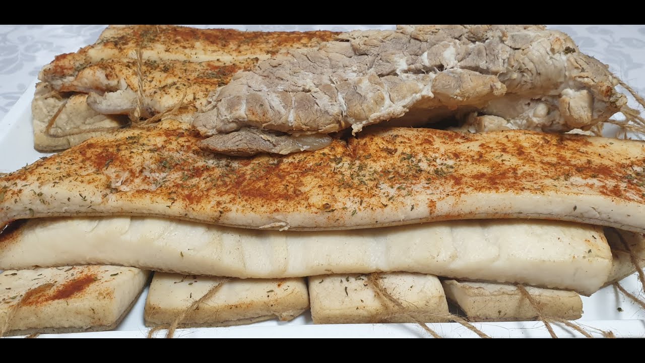 Slanina afumata / Reteta slanina afumata in casa / Sinem'S Kitchen ...