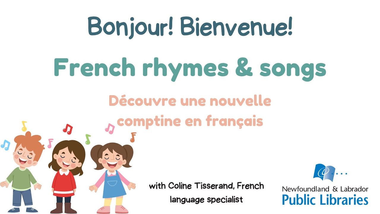 French Rhymes & Songs - Bonjour les amis! - YouTube